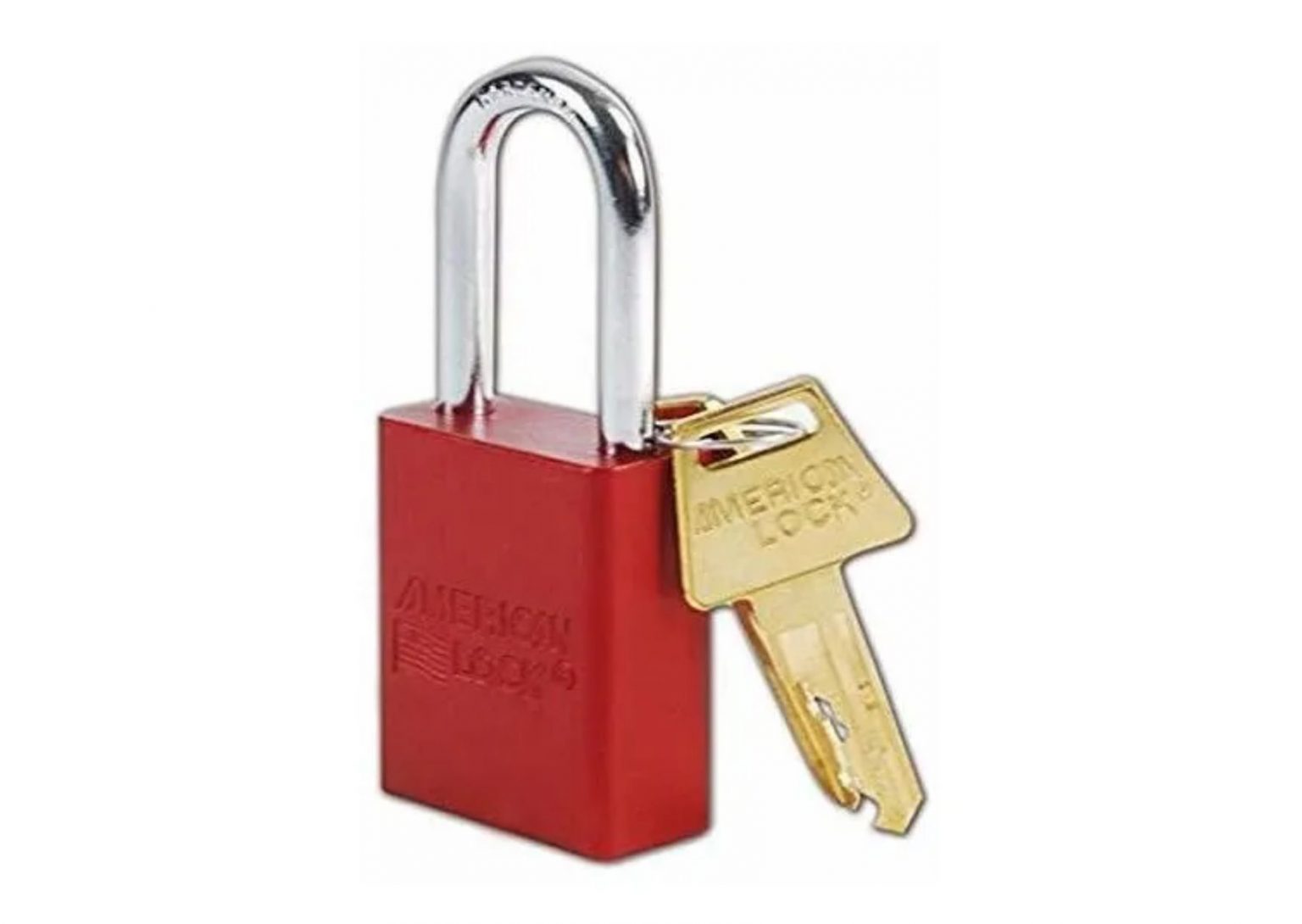 CANDADO ALUMINIO AMERICAN LOCK A1105MKW401M5 ROJO